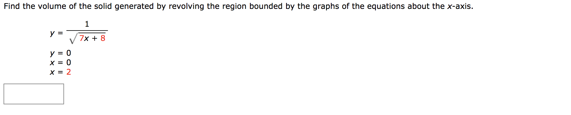 solved-find-the-volume-of-the-solid-generated-by-revolving-chegg
