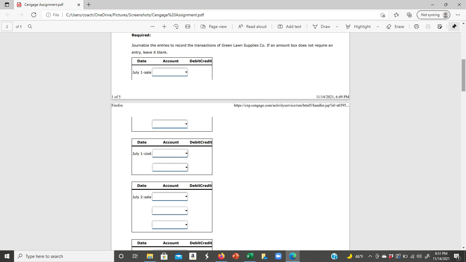 Cengage Assignment.pdf x + 000 o File | Chegg.com