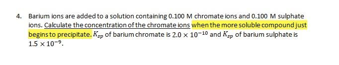 Solved Chemistry 12 solubility | Chegg.com