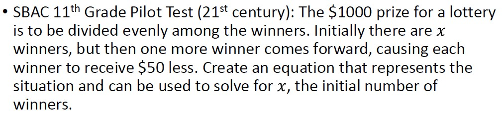 Solved • SBAC 11th Grade Pilot Test (21st century): The | Chegg.com