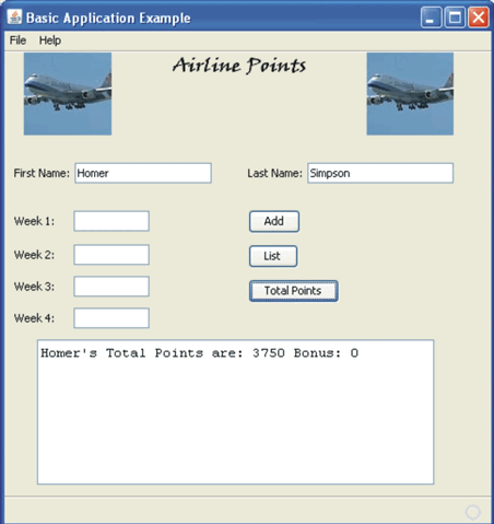 Solved Airline Points Program Create an Airline Points | Chegg.com