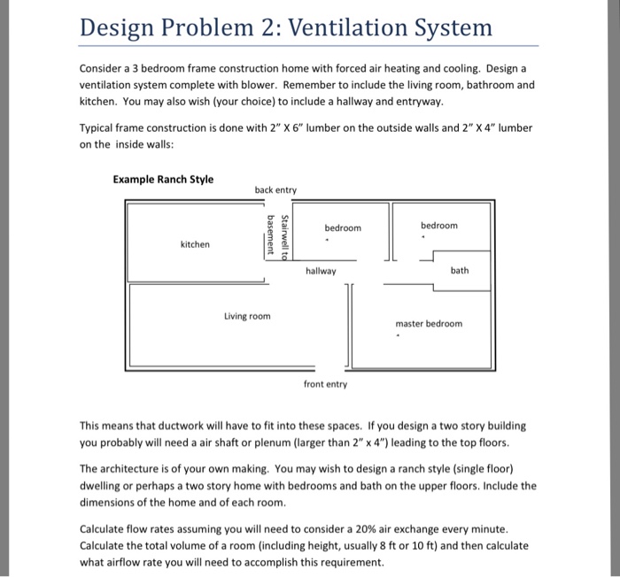 Basement Ventilation System Design Calculations - Openbasement