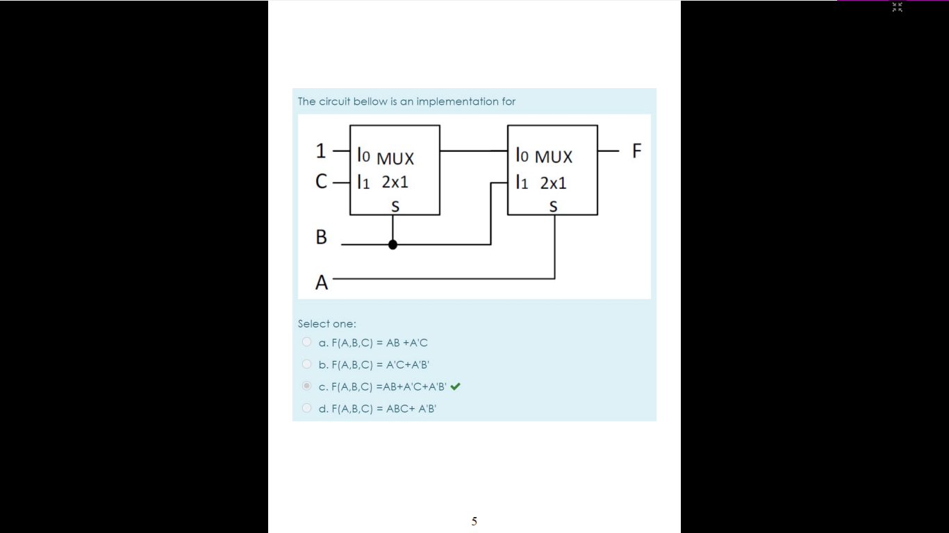 Solved The largest decoder we can build using five 2-to-4 | Chegg.com