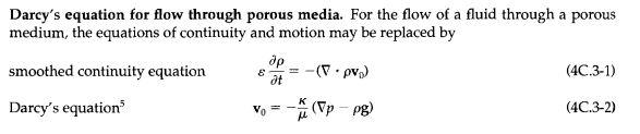 Darcy's equation for flow through porous media. For | Chegg.com