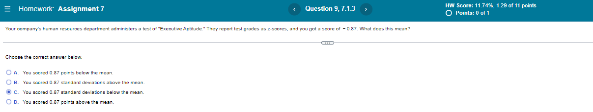 Solved Homework Assignment 7 Question 9 7 1 3 Your