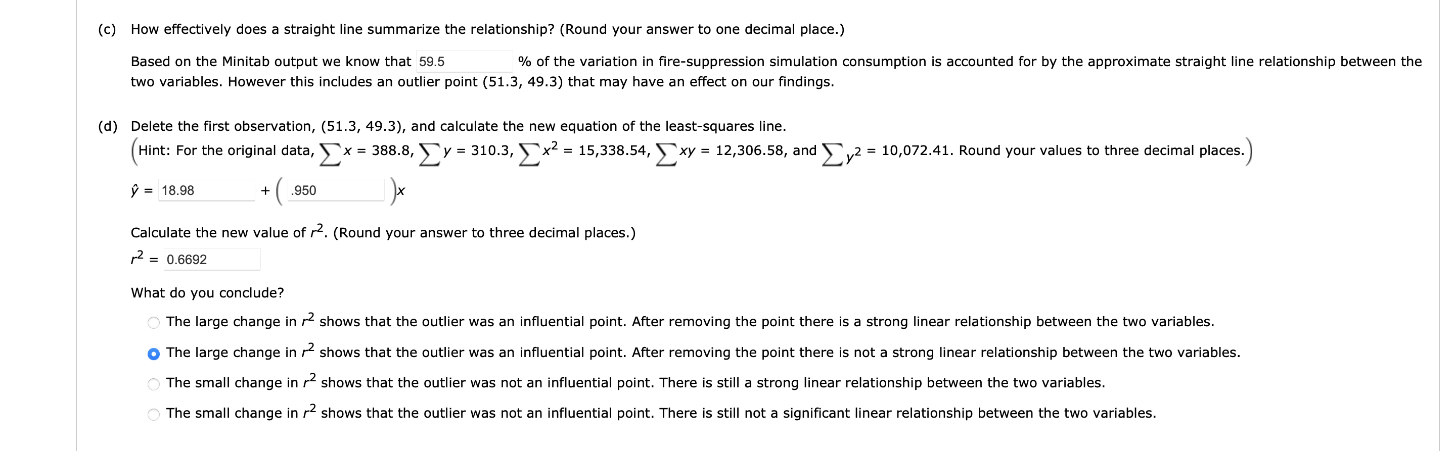 Solved 17 Points] PODSTAT6 5.R.078. following data and | Chegg.com