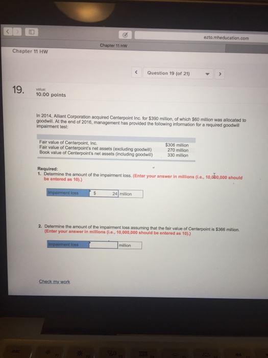 Solved Chapter 11 HW 돈 connect. ACCOUNTING Chapter 11 HW | Chegg.com Solved Chapter 11 HW 돈 connect. ACCOUNTING Chapter 11 HW | Chegg.com