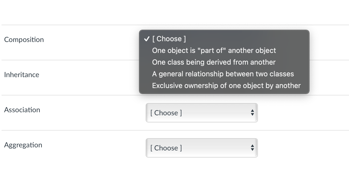 Solved 1) A(n) __________ data member represents | Chegg.com