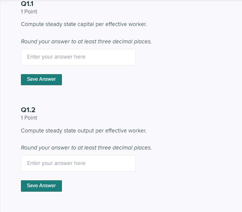 Solved Consider the Basic Solow Model without exogenous | Chegg.com