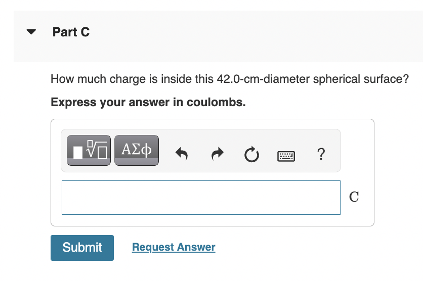 Solved A spherically symmetric charge distribution produces | Chegg.com
