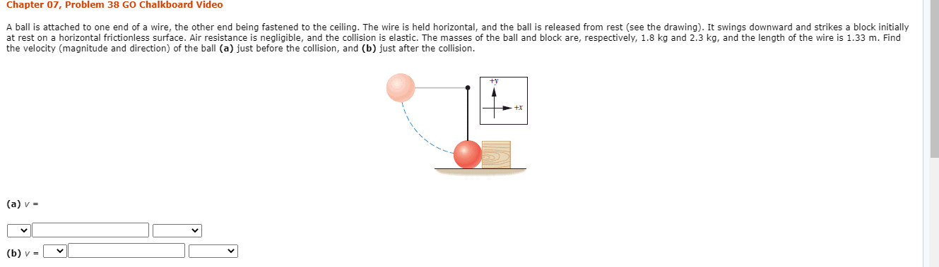 Solved Chapter 07, Problem 36 GO Object A is moving due | Chegg.com