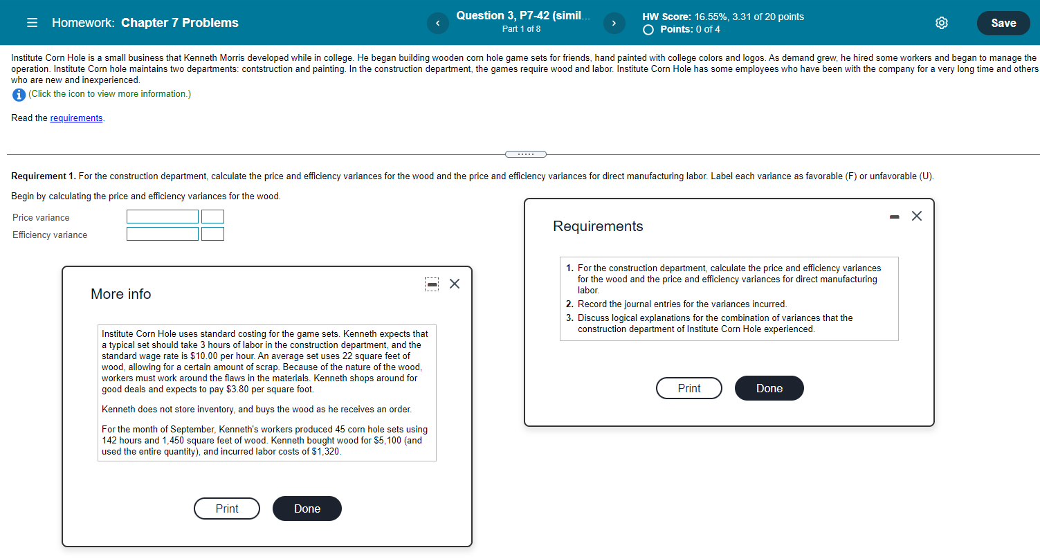 Solved Homework Chapter 7 Problems Question 3 P7 42