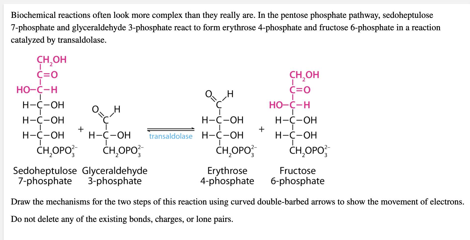 Solved Biochemical reactions often look more complex than | Chegg.com