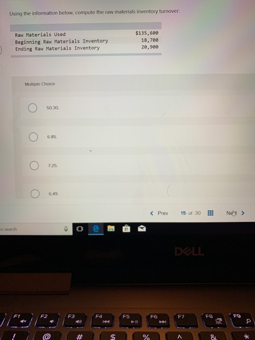 Solved Using the information below, compute the raw | Chegg.com