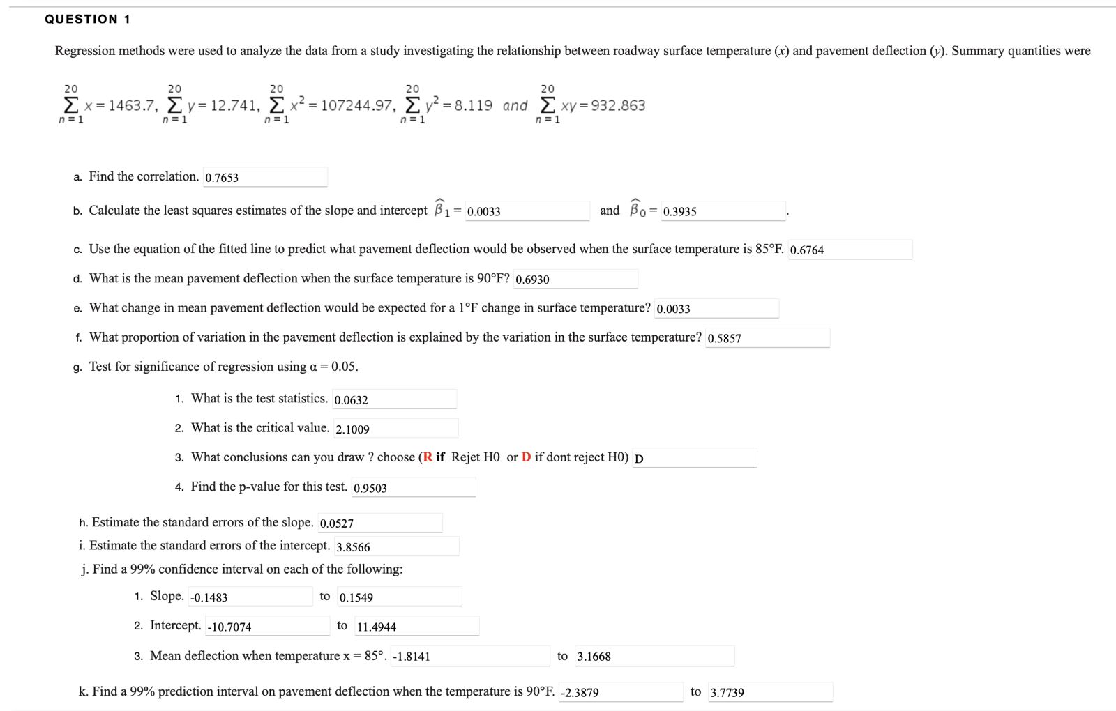 Solved Regression methods were used to analyze the data from | Chegg.com