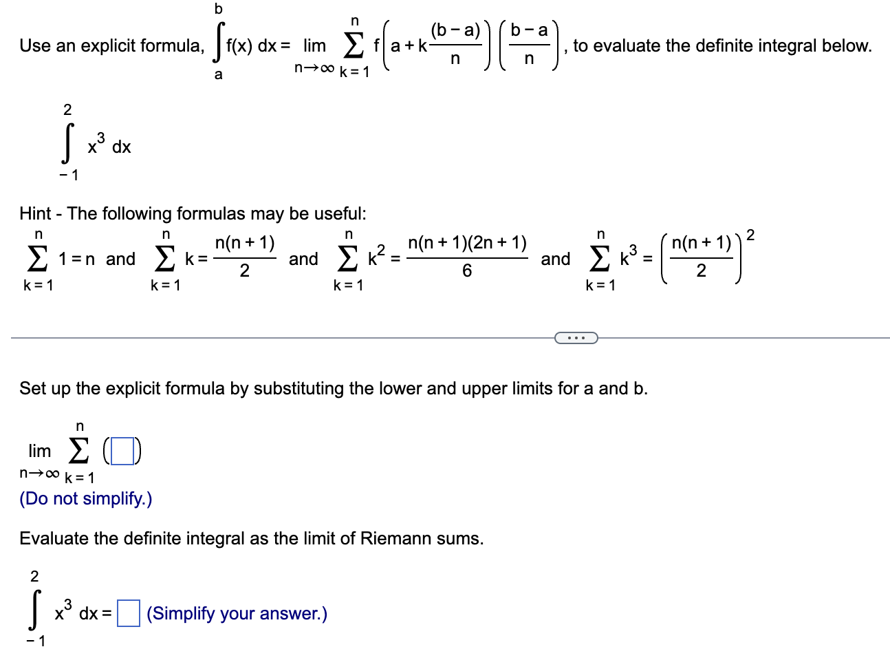 Solved Use an explicit formula, | Chegg.com