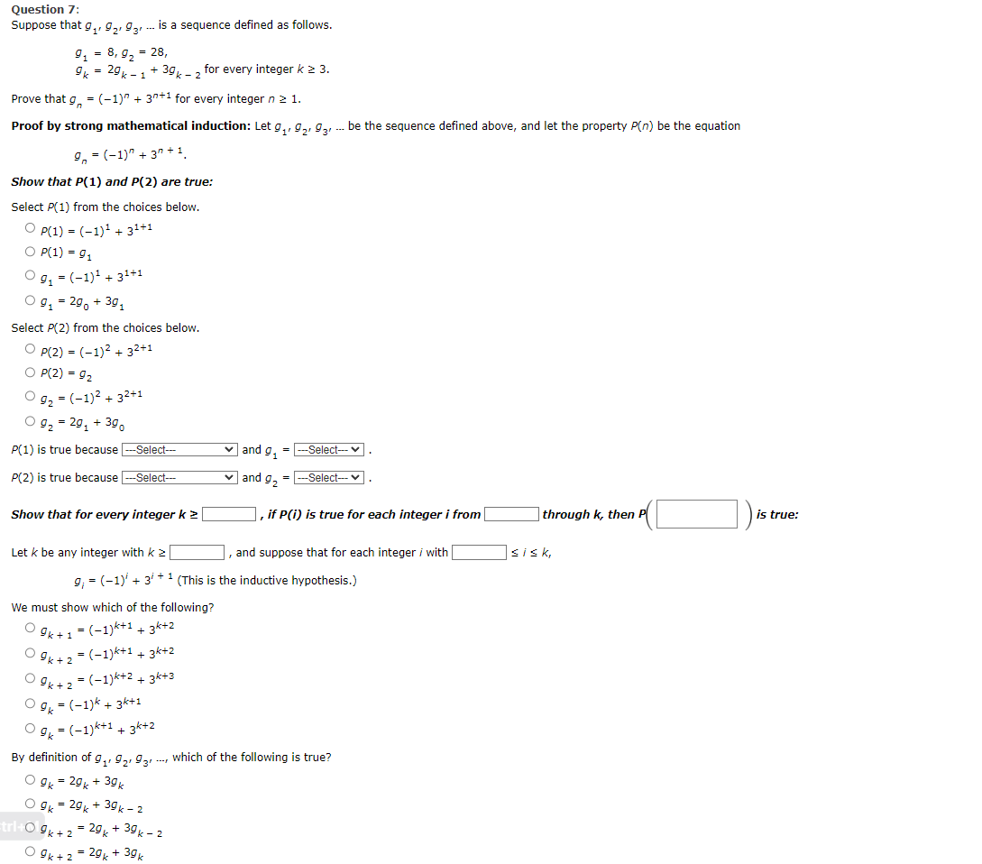 Solved Question 7: Suppose that g1′g2′g3′… is a sequence | Chegg.com