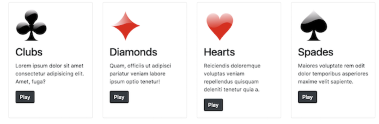 Solved Problem: Bootstrap Cards In this exercise, you'll | Chegg.com