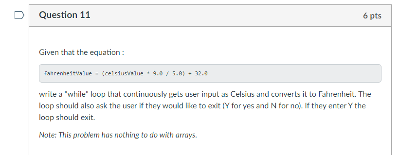 Solved 1- Given the declaration: int array[10]; the | Chegg.com