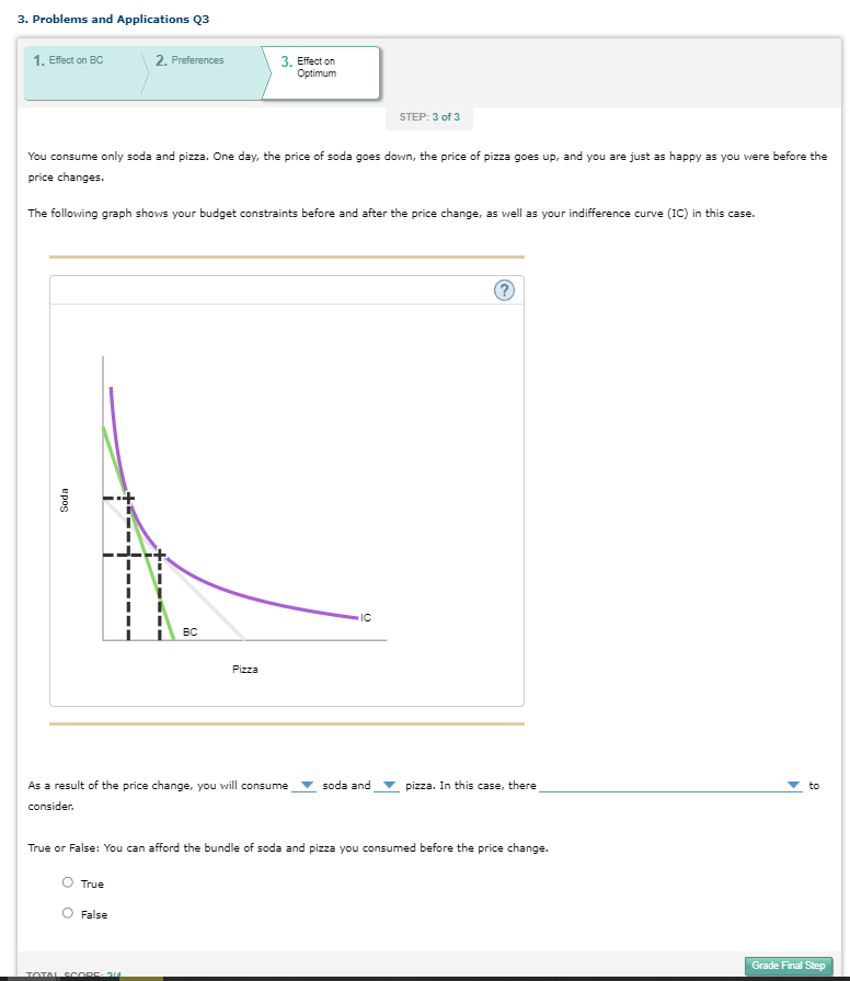 Solved 3. Problems and Applications Q3 1. Effect on BC 2. | Chegg.com