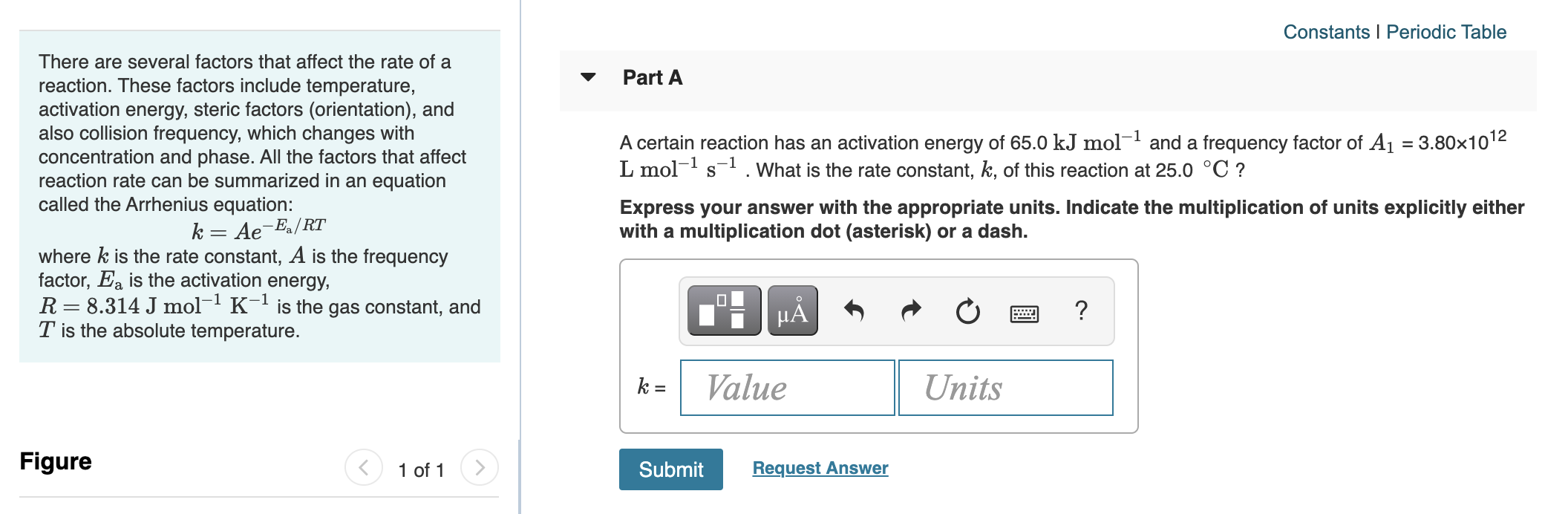 Solved Consider the reaction A + 2B =C whose rate at 25°C | Chegg.com
