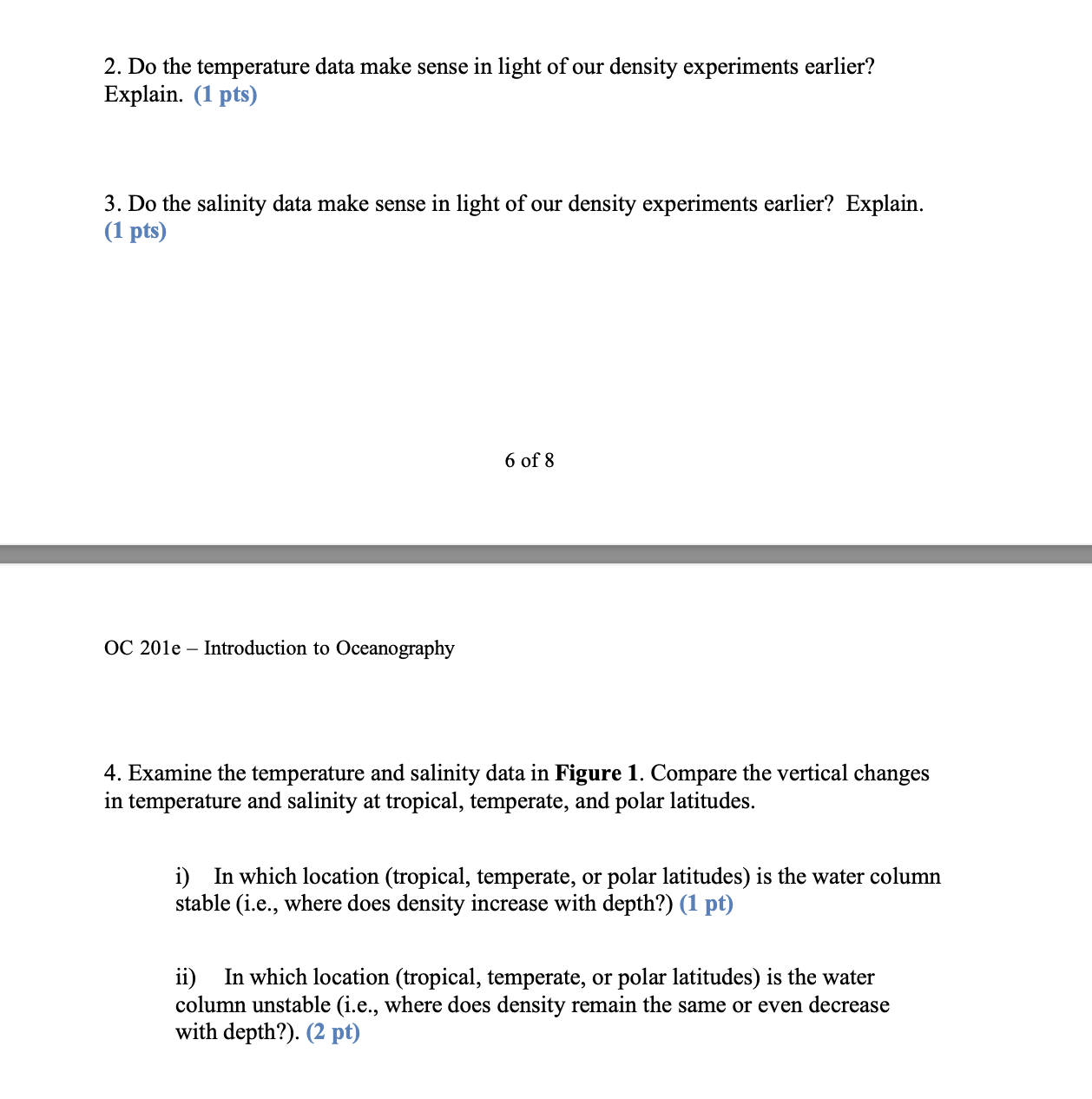 Solved Activity 5: Comparing profile and section data (20 | Chegg.com