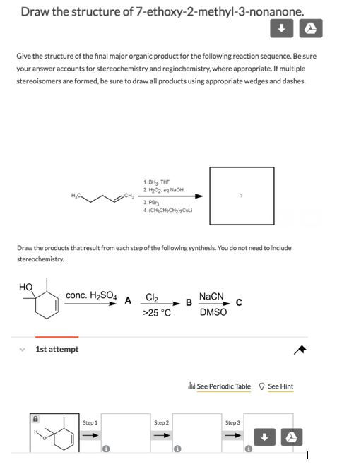 Solved Draw the structure of 7-ethoxy-2-methyl-3-nonanone | Chegg.com