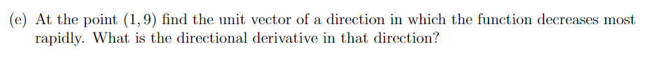 Solved (15=2+4+3+3+3 marks ) Consider the function of two | Chegg.com