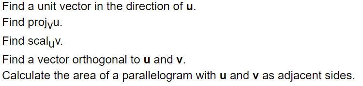 Solved Find a unit vector in the direction of u. Find | Chegg.com