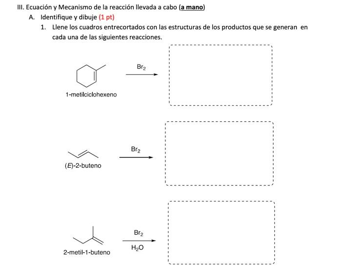 Solved Fill in the dashed boxes with the structures of the | Chegg.com