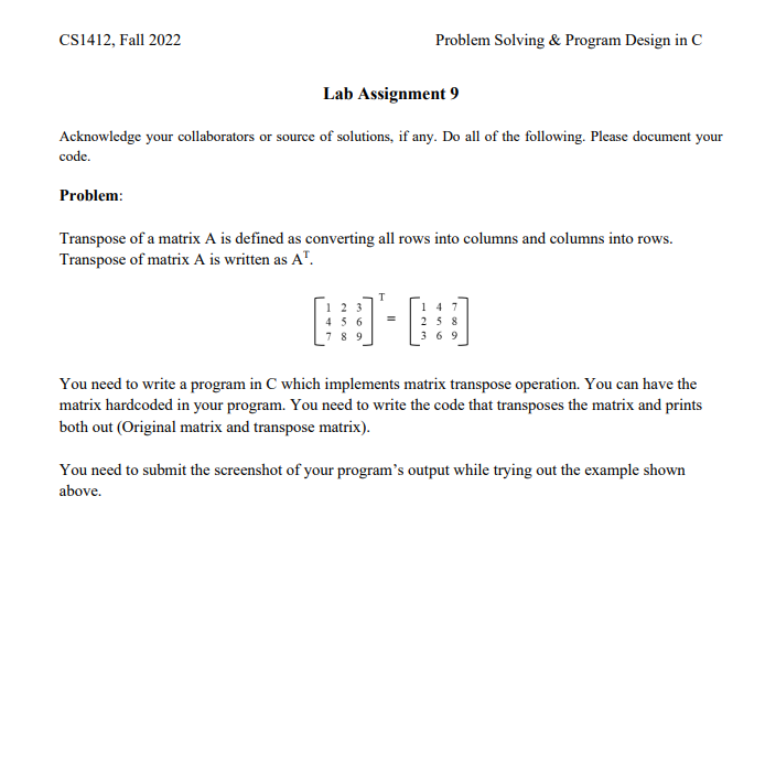 Solved Acknowledge your collaborators or source of | Chegg.com