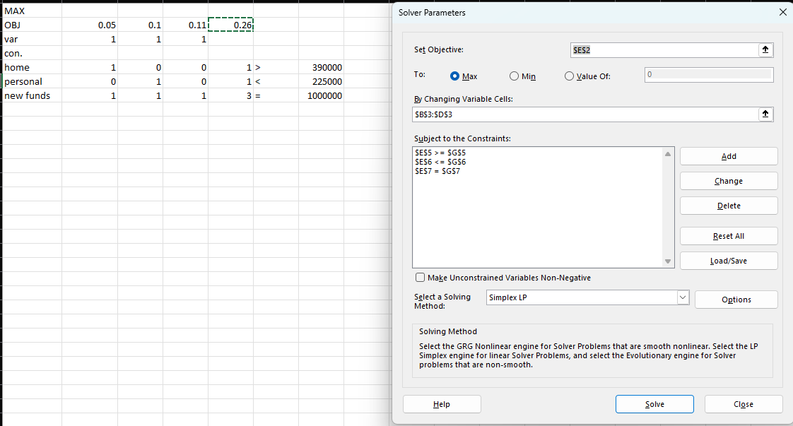 I am struggling to solver part e. here is the | Chegg.com