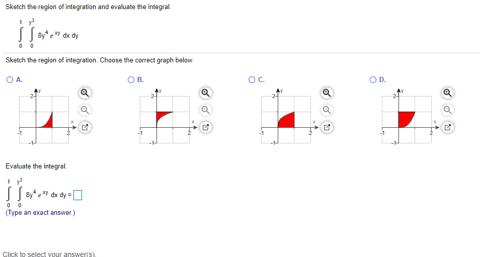 Solved Sketch the region of integration and evaluate the | Chegg.com