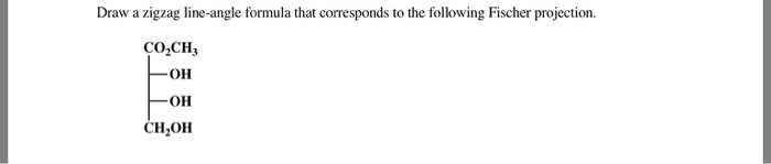 Solved Draw a zigzag line-angle formula that corresponds to | Chegg.com