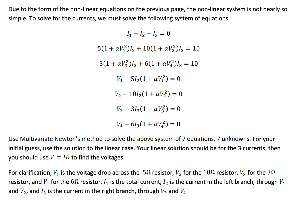 Linear system of equations solving (MATLAB)? This is | Chegg.com