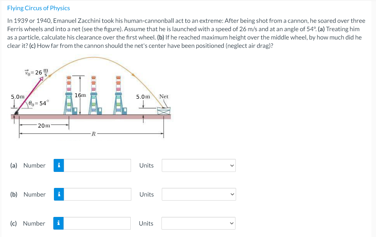 Solved Flying Circus of Physics In 1939 or 1940, Emanuel | Chegg.com