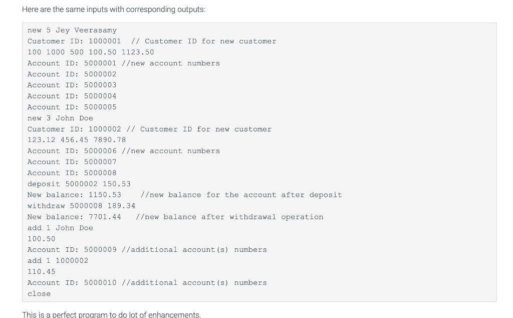 Solved Must be done in C++, with main.cpp customer.cpp | Chegg.com