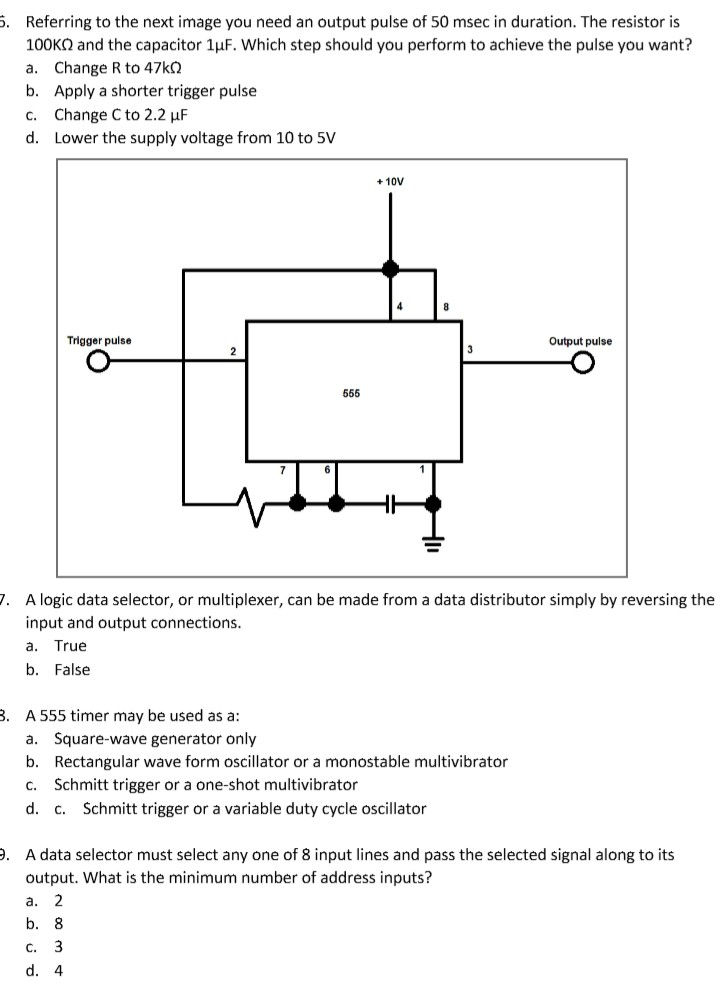Solved 1. The special characteristic of Tri-state logic | Chegg.com