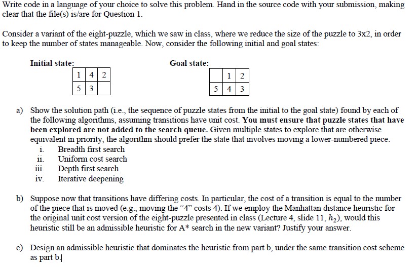 Solved Write code in a language of your choice to solve this | Chegg.com Solved Write code in a language of your choice to solve this | Chegg.com