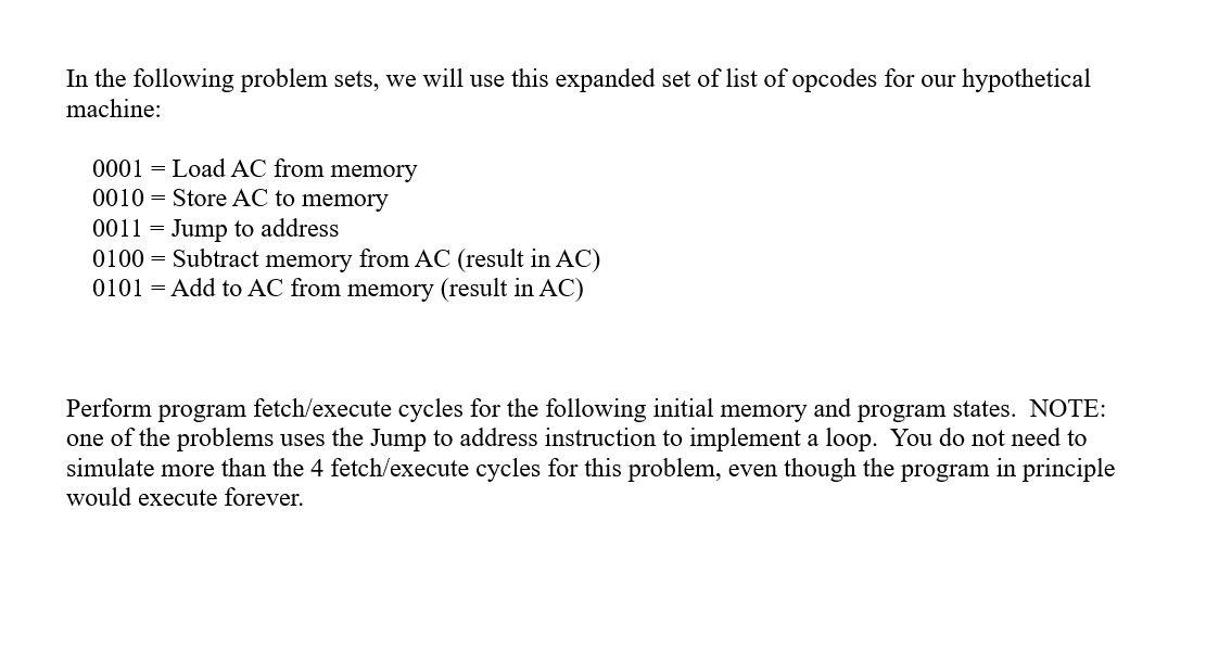 Solved In the following problem sets, we will use this | Chegg.com