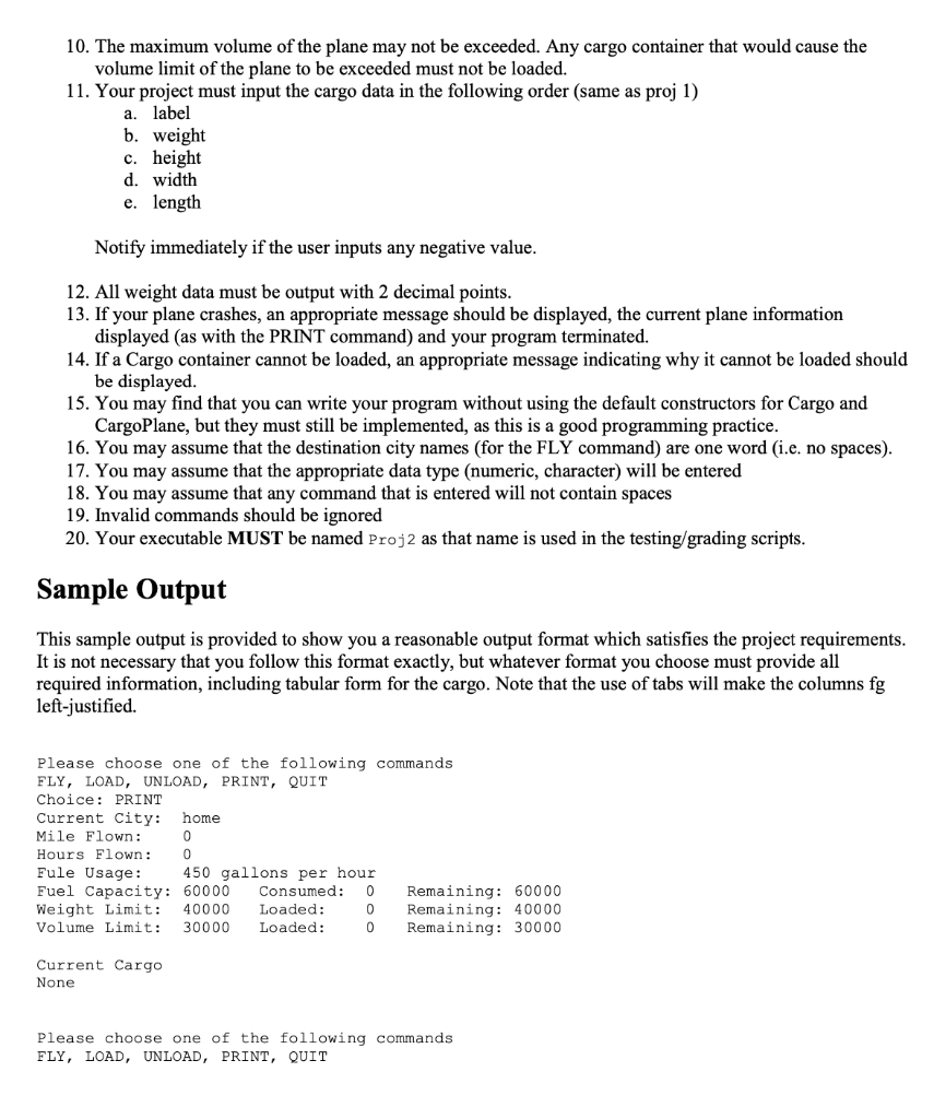 CSC 211 Intermediate Programming Project 2 - Air | Chegg.com