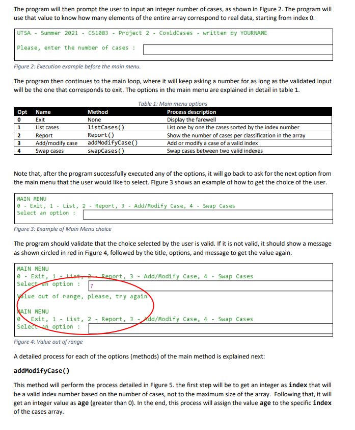 Objectives This is one of two major programming | Chegg.com