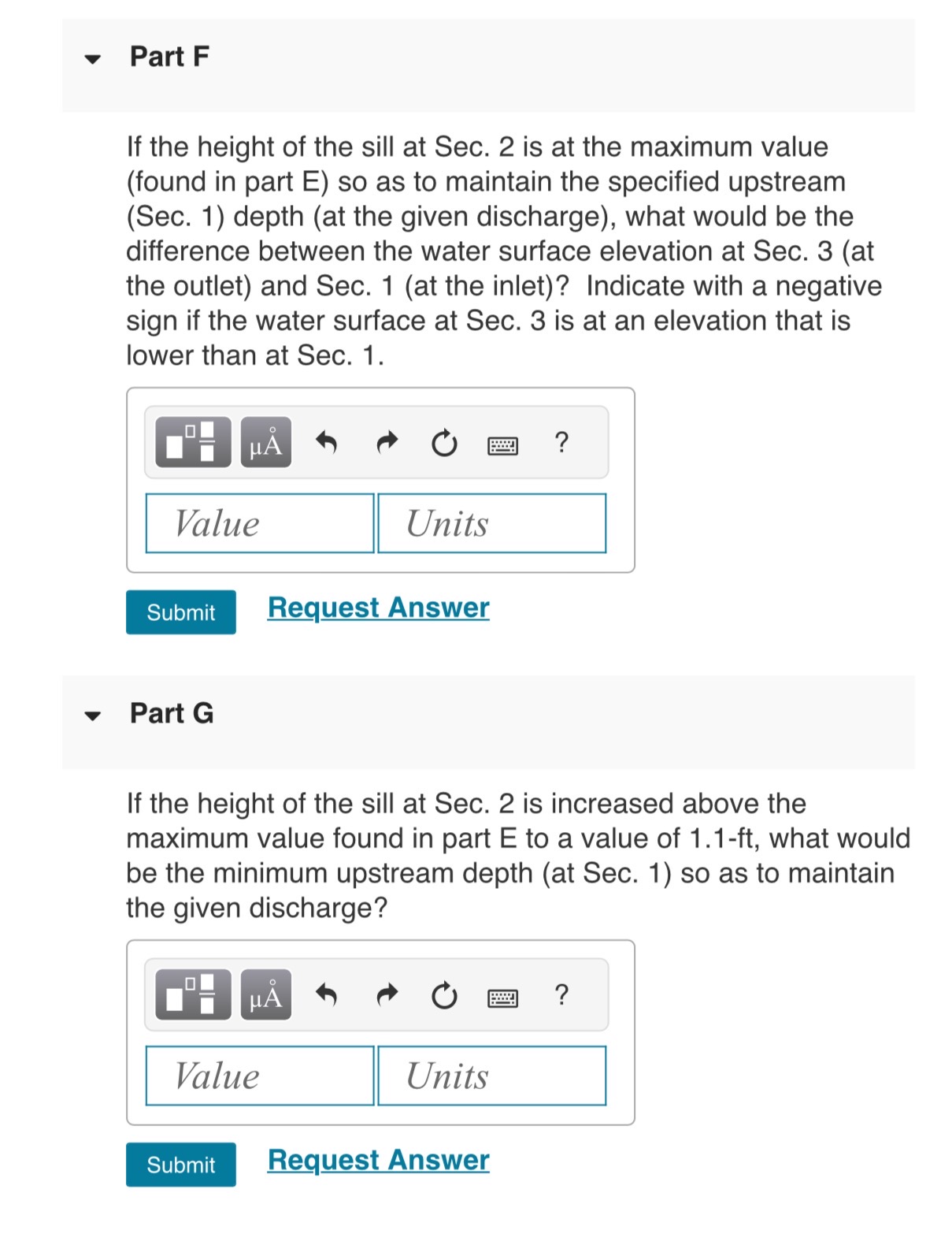 Consider a channel of rectangular cross-section with | Chegg.com