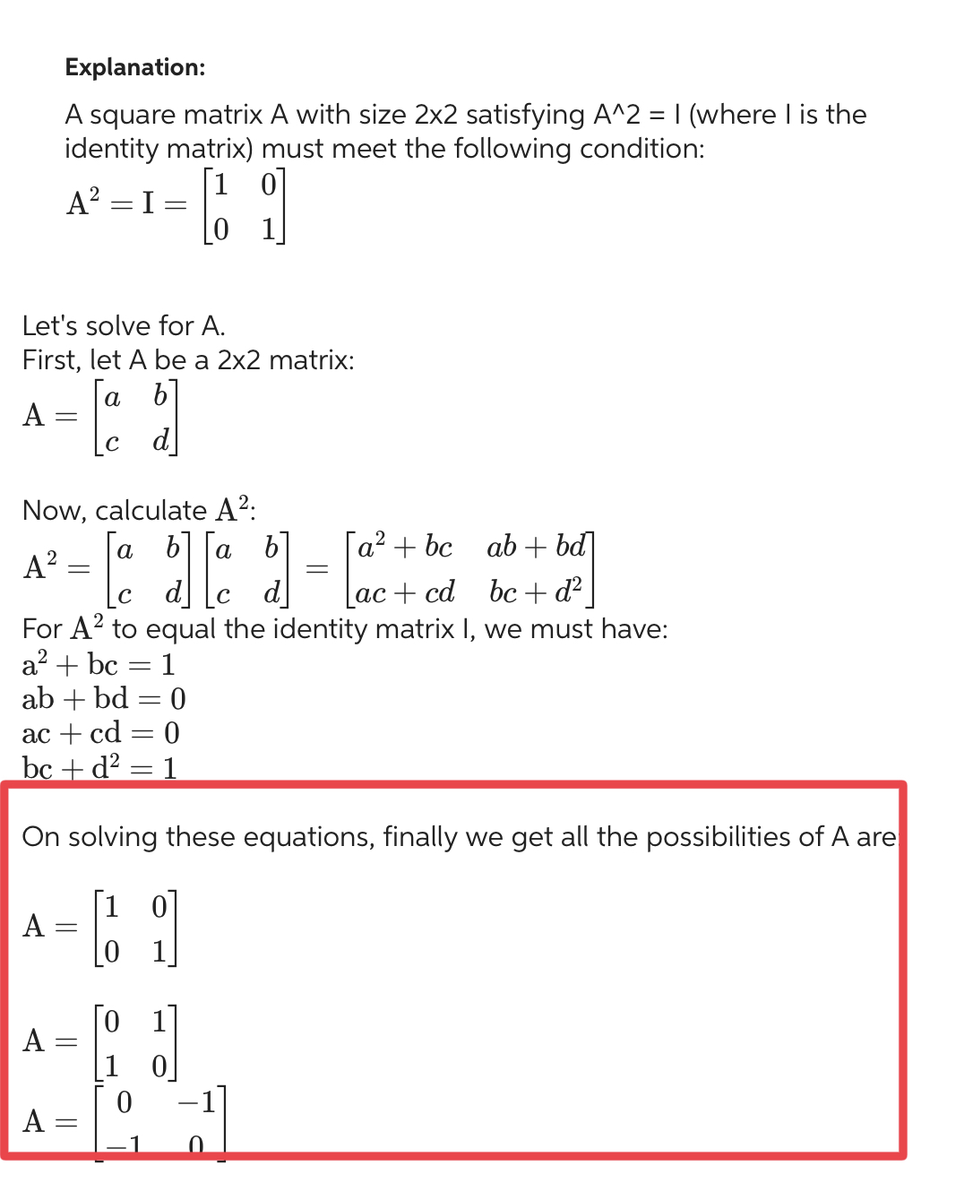 Solved How we find the possibilities of A? | Chegg.com