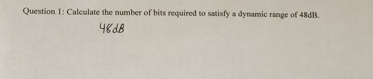 Solved Question 1: Calculate the number of bits required to | Chegg.com