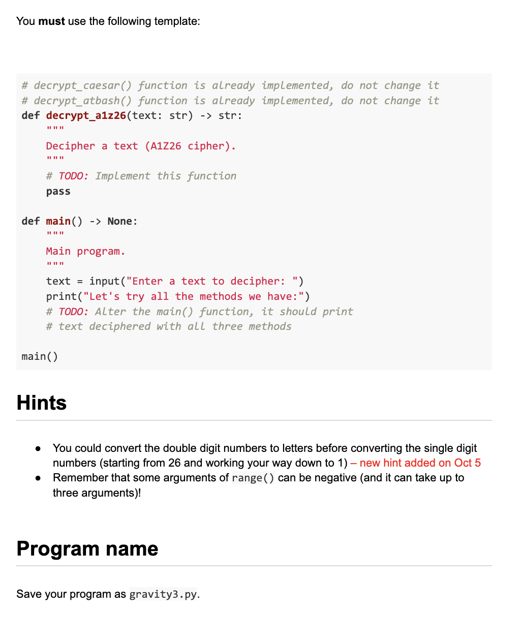 Solved Gravity Falls Cryptogram Solver Version 3: Adding | Chegg.com