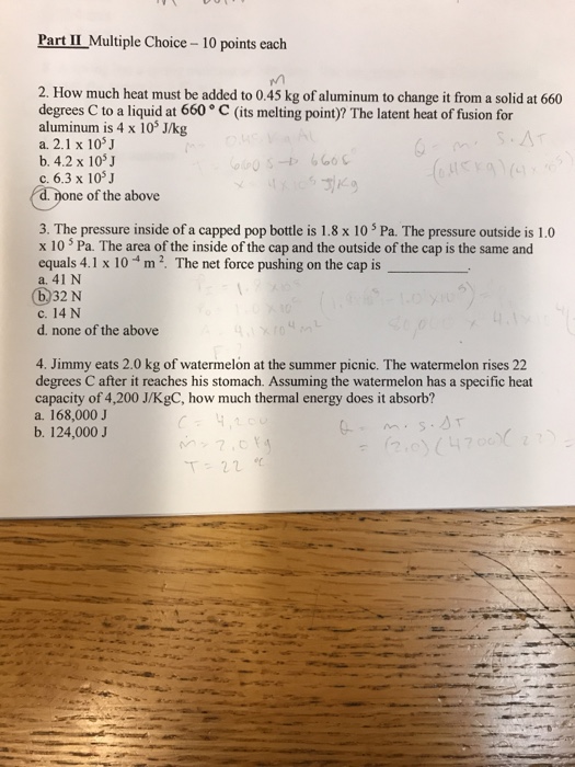 Solved Part IL Multiple Choice- 10 points each rn 2. How | Chegg.com