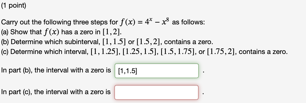 Solved Carry out the following three steps for f(x)=4x−x8 as | Chegg.com