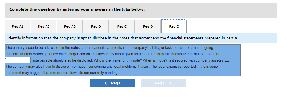 Solved Problem 5.3A (Static) Preparing Financial Statements | Chegg.com