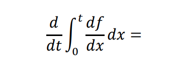 Solved dtd∫0tdxdfdx= | Chegg.com